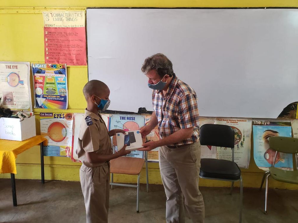 Tablets For Jamaican School Children