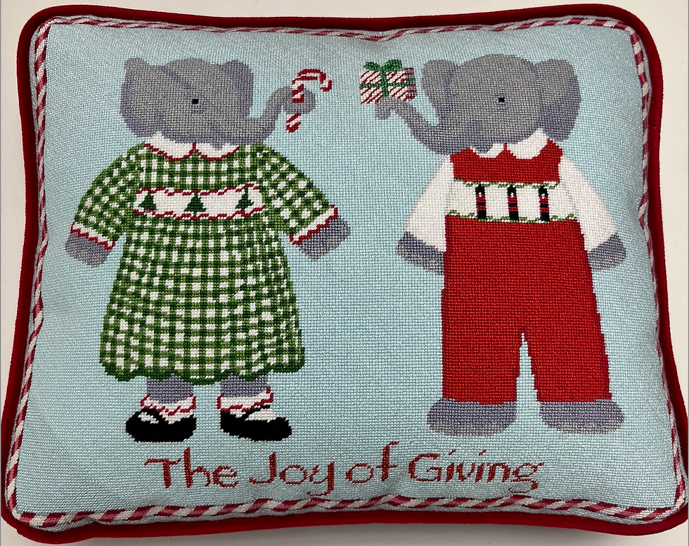 Kate Dickerson (KSH) Needlepoint finished pieces