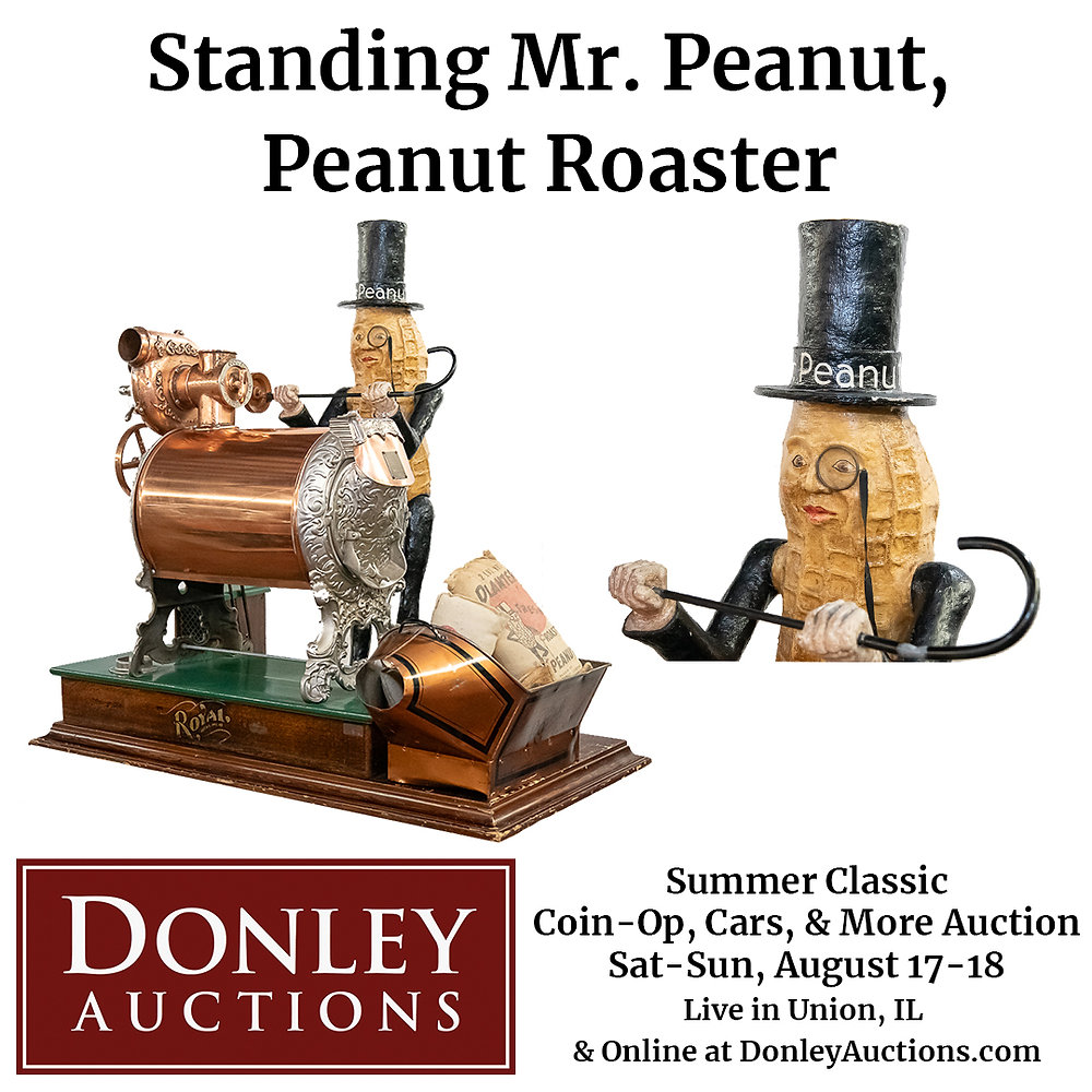 Standing Mr. Peanut, Peanut Roaster
