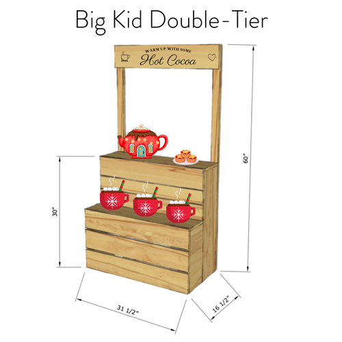 Hot Cocoa Storefront for Kids | West Coast Wildflowers