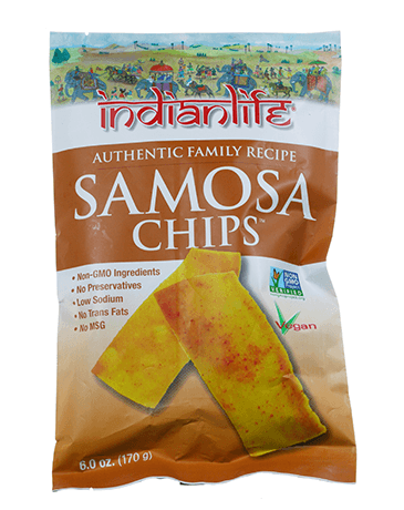 Chips Samosa (Family size) 3 pkts x 6oz (170g) | Indianlife
