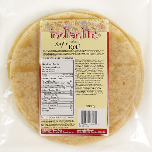 Roti Soft 4pkts x 17.6oz (500g) | Indianlife