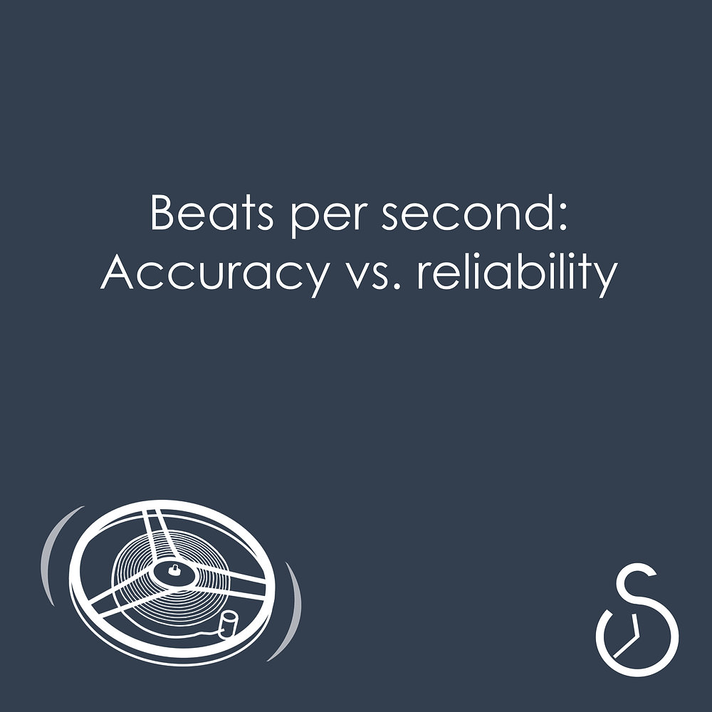 Beats per second: Accuracy vs. reliability