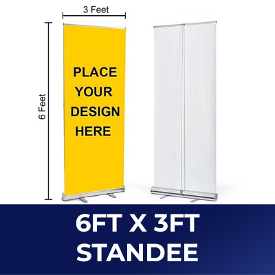 6ft x 3ft Standee | Vigyaapan