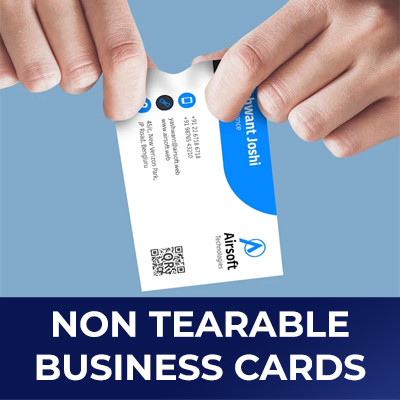 Non Tearable Business Cards | Vigyaapan