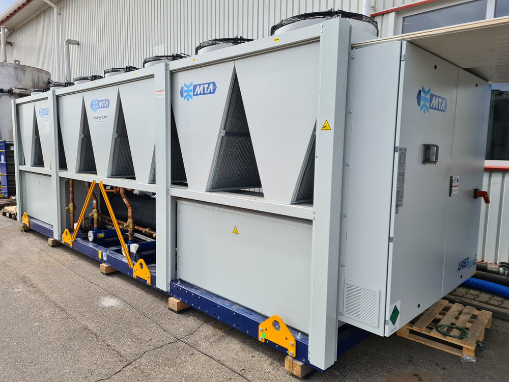 Uruchomiliśmy pierwszy w Polsce przemysłowy chiller MTA w zakładzie ...