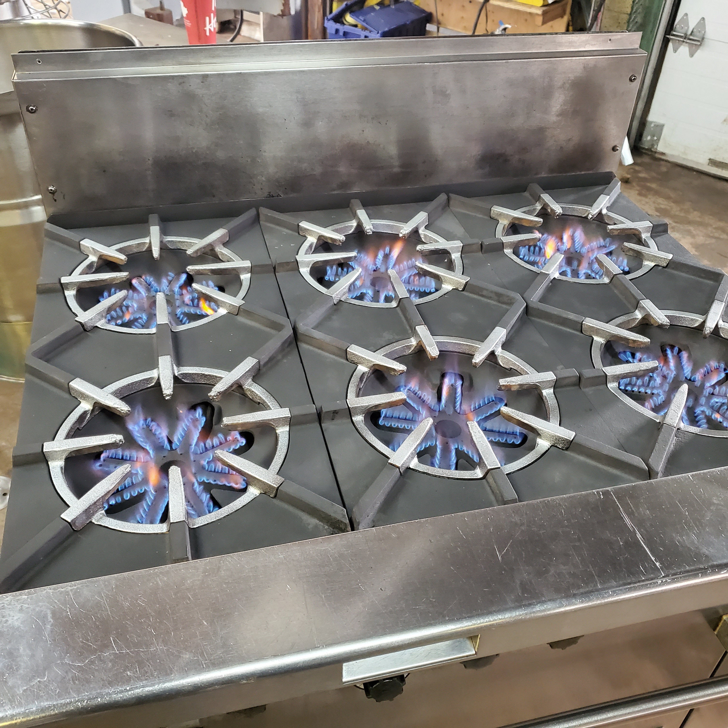 6 Burner Range w/ Convection Oven | nwre