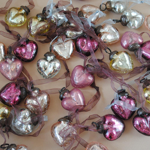 Mini Glass Heart - Assorted Colours | Rickus Ra