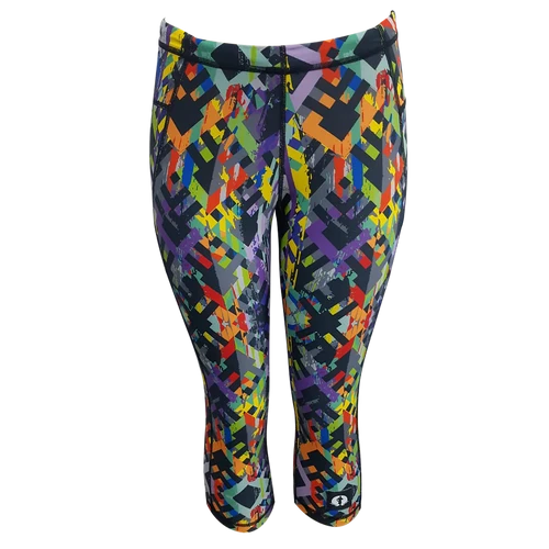 FUNKY 3/4 LEGGINGS - SPECTRUM | Funky Pants MRU