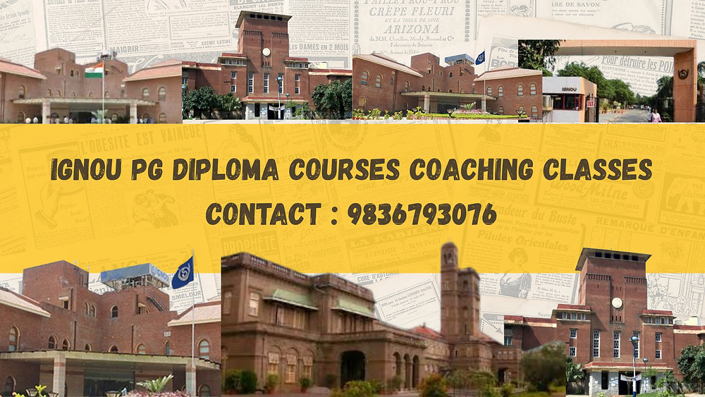 IGNOU Post Graduation Diploma Programmes Complete Details I Guide for ...