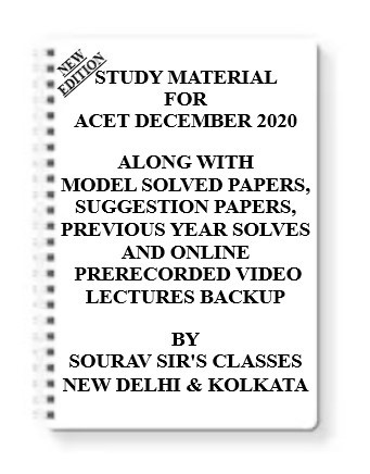 ACET DECEMBER 2020 Study Material + MODEL SOLVED PAPERS+SUGGESTION ...