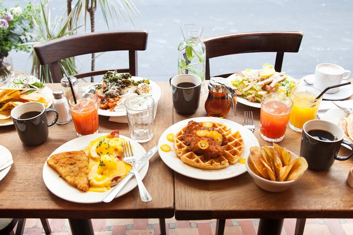 Le brunch américain à la carte du Coffee Parisien