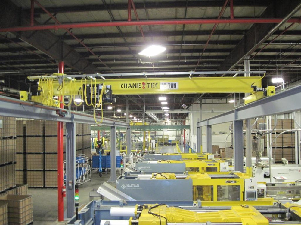 Plastic Parts Overhead Crane