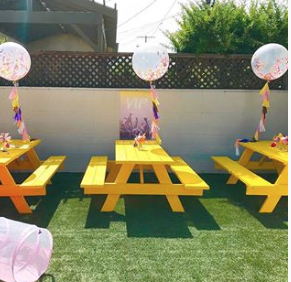 Teak and Lace KIDS TABLE RENTALS