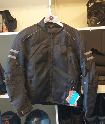 Mens Profirst Textile Mesh Jacket Armoured | Full Throttle