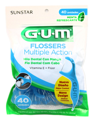 FLOSSERS MULTIPLE ACTION-GUM | TuttiDental