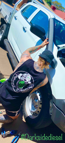Dark Side Diesel Skull Singlet | Dark Side Diesel