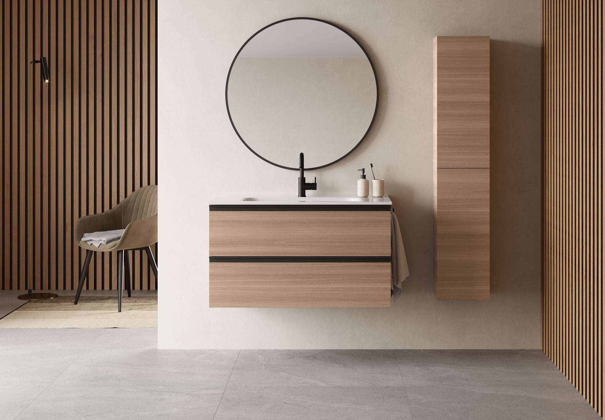 Bathroom Furniture | VIDA COMPACT 100 SW