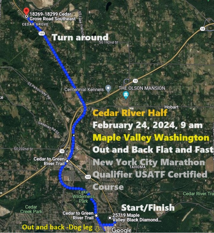 Cedar River Half - Half Marathon Guide - Feb 24, 2024