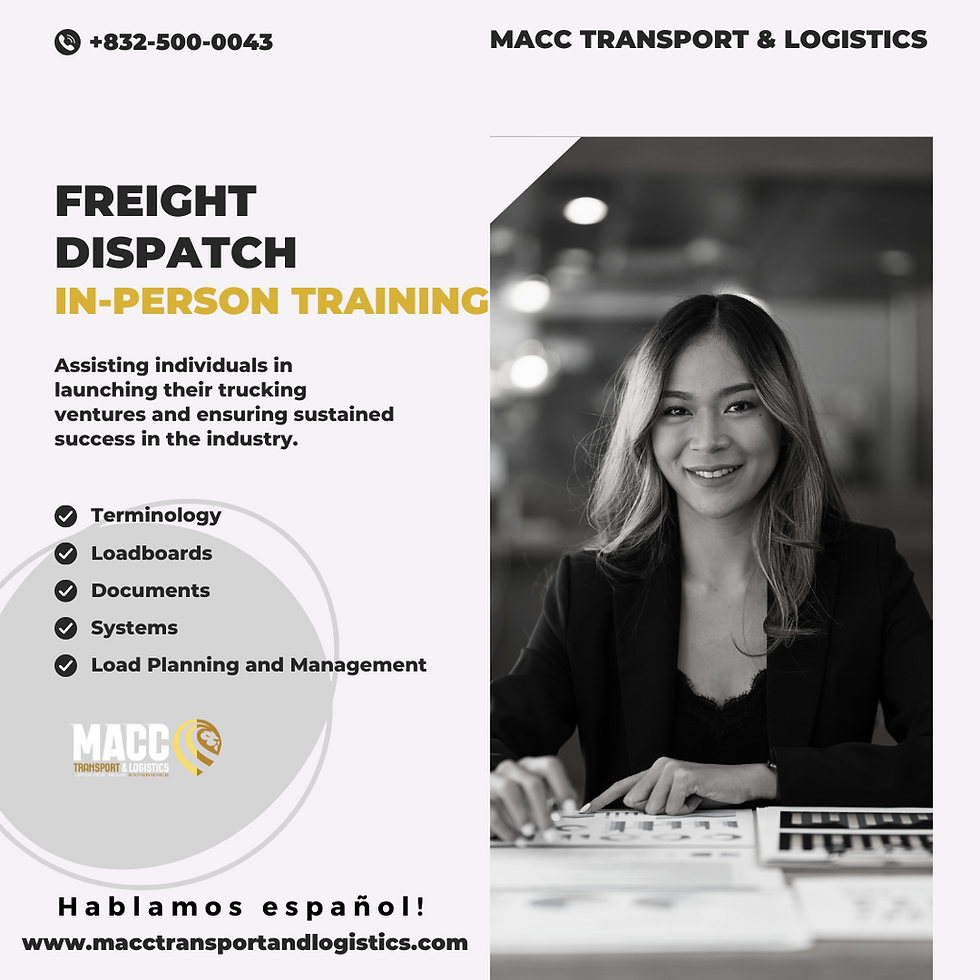 Digital Products & Courses | Macc Transport