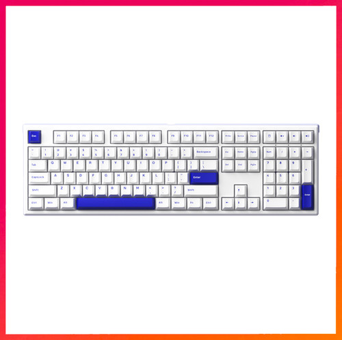 Monsgeek MG108B Blue on White | Home Gears