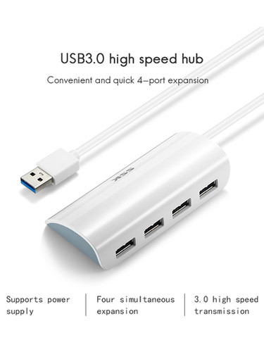 SSK Portable USB3.0 Hub High Speed 4 Port | Home Gears