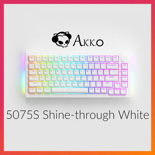 Akko 5075S Shine-Through | Home Gears