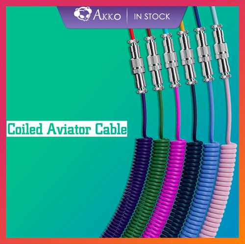 Akko Coiled Aviator Cable | Home Gears