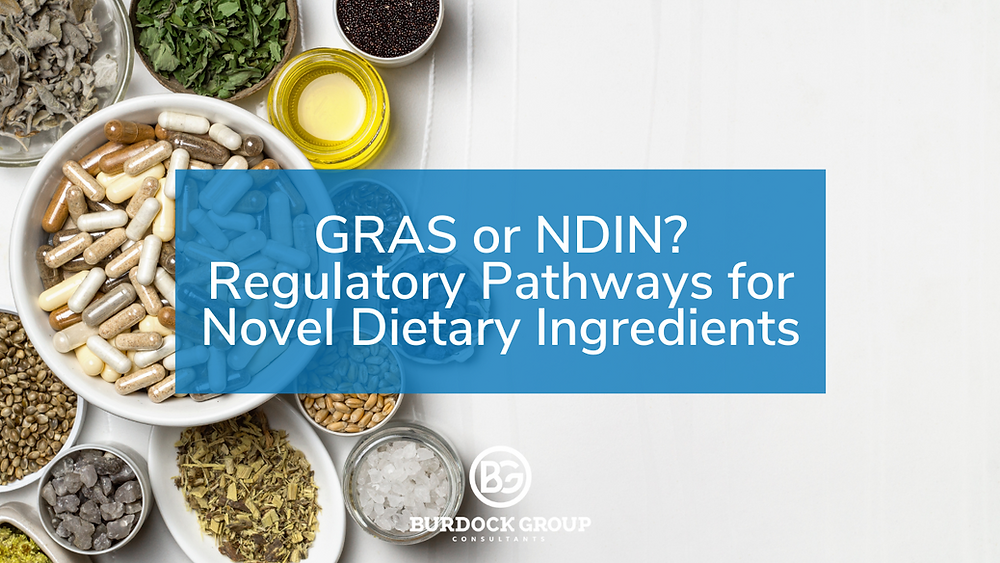 GRAS or NDIN? Regulatory Pathways for Novel Dietary Ingredients