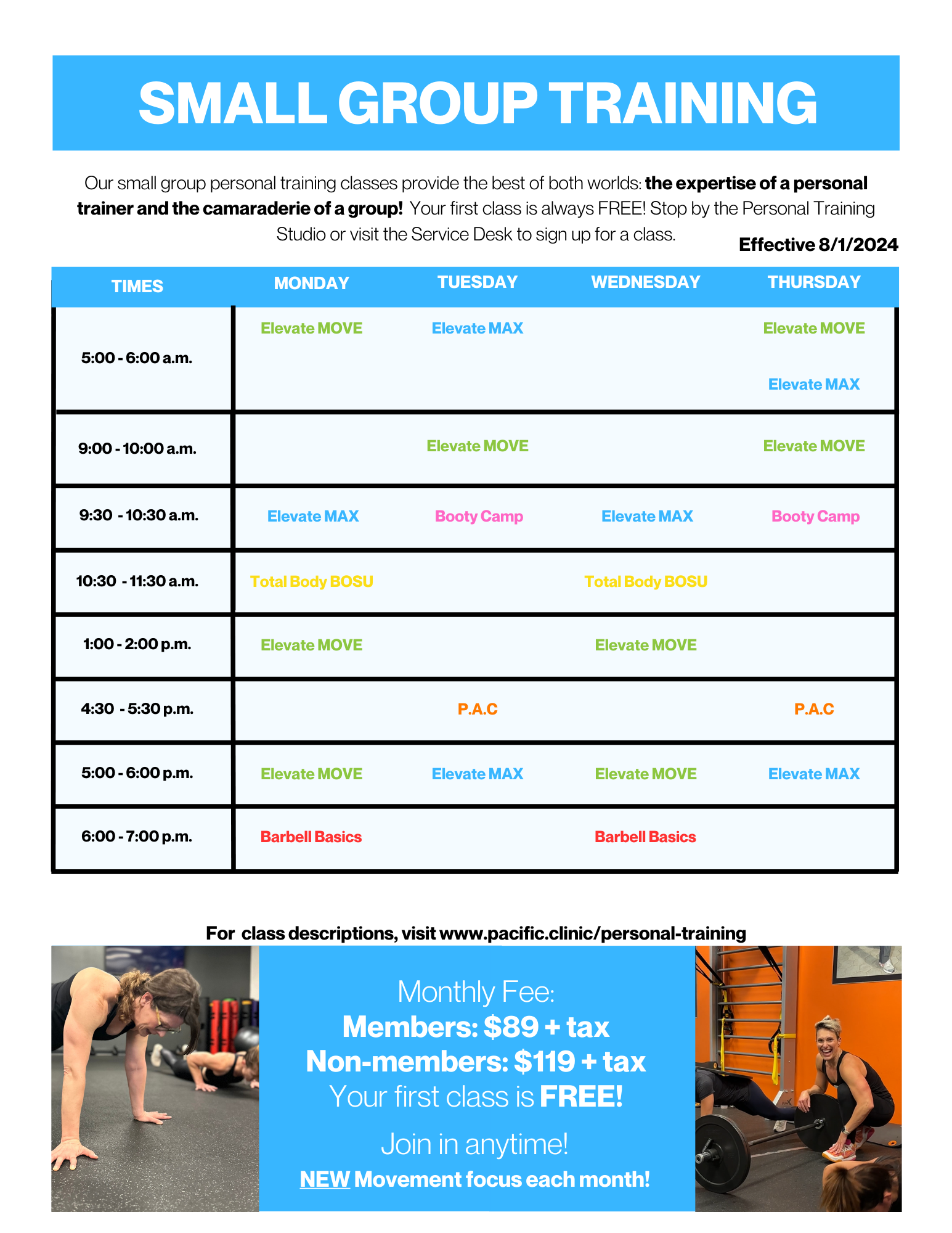 Small Group Training