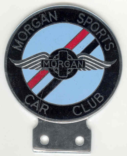 Morgan Car Badges for Sale, Car Club Badges for Sale