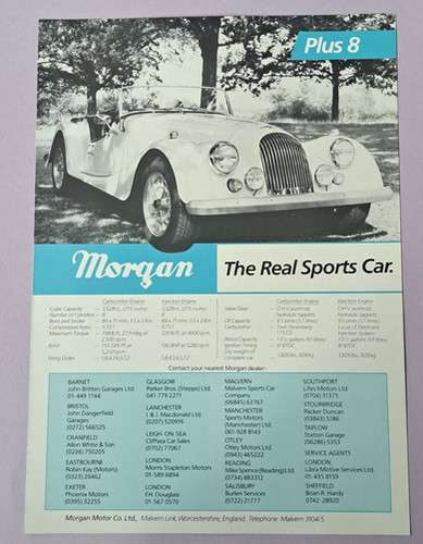 Morgan, The Real Sports Car | MorganCarBadges