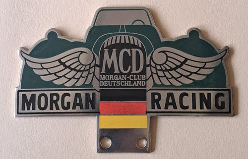 Morgan Club Deutschland - Morgan Racing, Green | MorganCarBadges