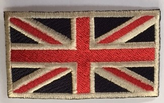 Union Jack patch 7 x 4 cms | MorganCarBadges