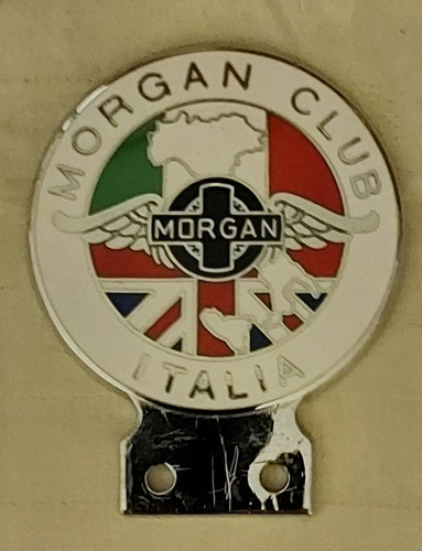 Morgan Club Italia, 1980s badge | MorganCarBadges