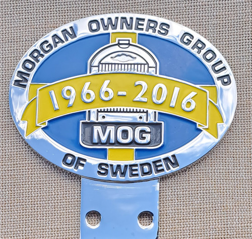 Morgan Owners Group of Sweden 50th Anniversary | MorganCarBadges