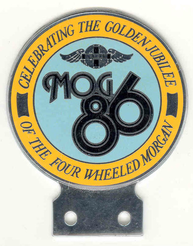 Morgan Car Badges for Sale, Car Club Badges for Sale