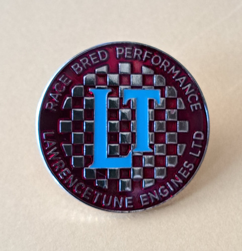 Lawrence Tune Engines pin badge | MorganCarBadges