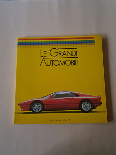 Le Grandi Automobili 1984 - Morgan, Ferrari, Bugatti | MorganCarBadges