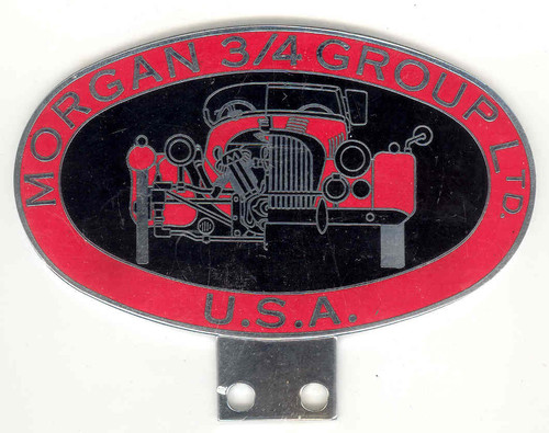 USA Morgan Car Badges