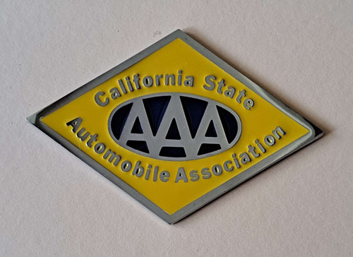 California State Automobile Association badge | MorganCarBadges