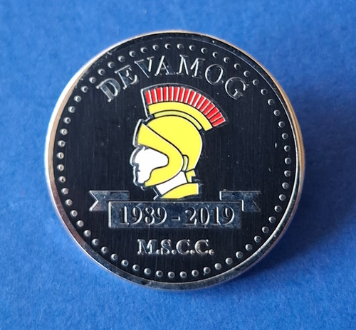 Morgan Sports Car Club, DEVA MOG, memorial pin badge | MorganCarBadges
