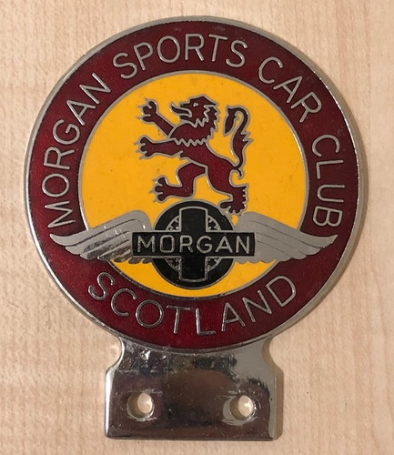 Morgan Car Badges for Sale, Car Club Badges for Sale