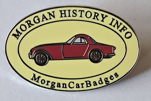 Morgan Plus 4 Plus pin badge | MorganCarBadges