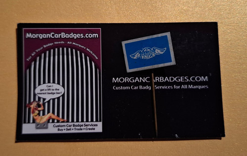 Morgan Plus 4 needle pin, 1960s | MorganCarBadges