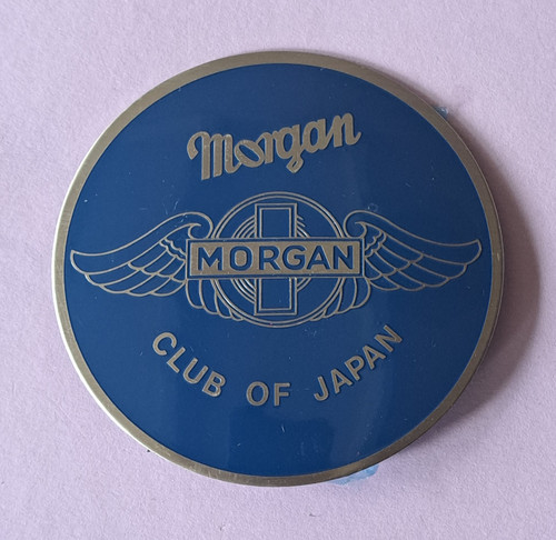 Morgan Club of Japan - early badge | MorganCarBadges