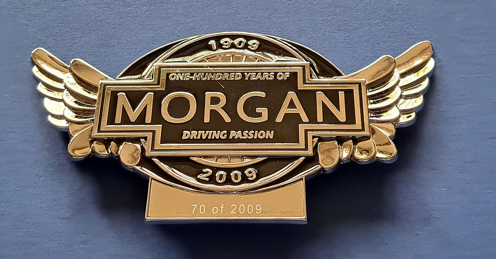 Morgan car badges - sale