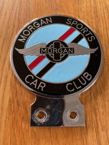 Morgan Sports Car Club badge, used | MorganCarBadges