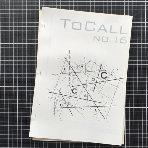ToCall No. 16 | psw gallery