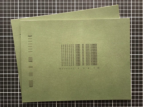 Barcode poems by Kyle Flemmer | psw gallery